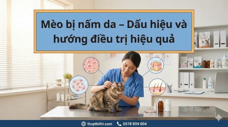 Mèo bị nấm da – Dấu hiệu và hướng điều trị hiệu quả - Bệnh viện Thú Y ...